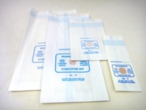 Autoclave bags-57 GMS paper satchel with indicator and labelling area ...