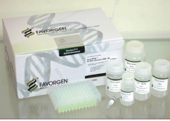 Favorgen 96-well Genomic DNA Extraction Kit (4 plates) – Adelab Scientific