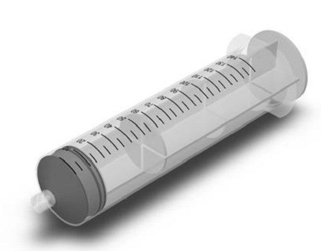 New Era 140ml Disposable MonoJect Luer lock syringe, Non-Inert, box/20 ...