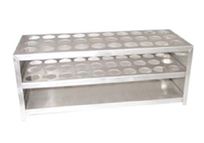 Aluminium Test Tube Rack - 30 Position, Hole Ø 13mm, each – Adelab ...