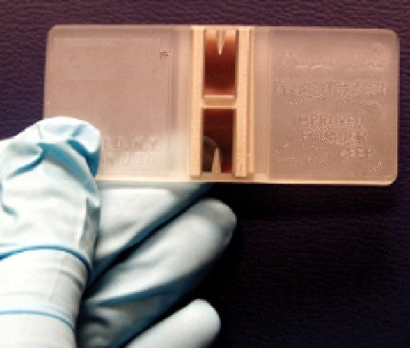 Helber, Bacteria, 0.02mm Single round cell counting chamber, each ...