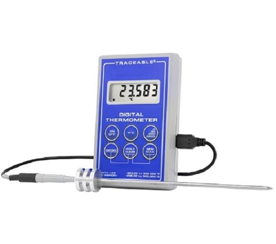 Control Company Platinum Ultra-Accurate Digital Traceable Thermometer ...
