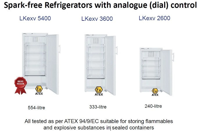 Liebherr Spark-free Laboratory Refrigerators with Mechanical (dial) Co ...