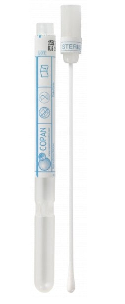 Copan Dry Transfer Swabs in test tube, rayon tip, sterile, 100pk ...
