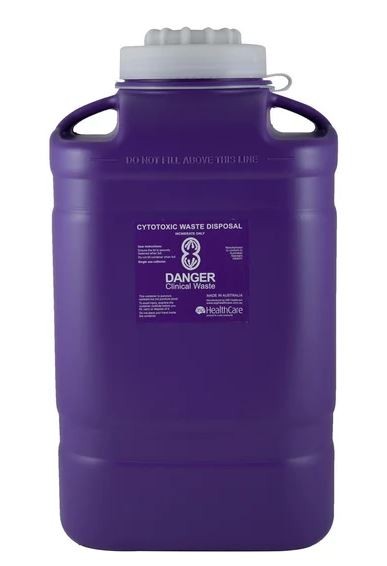 FITTANK™ Cytotoxic Container 19 Litre Screw Top + Plug – Adelab Scientific